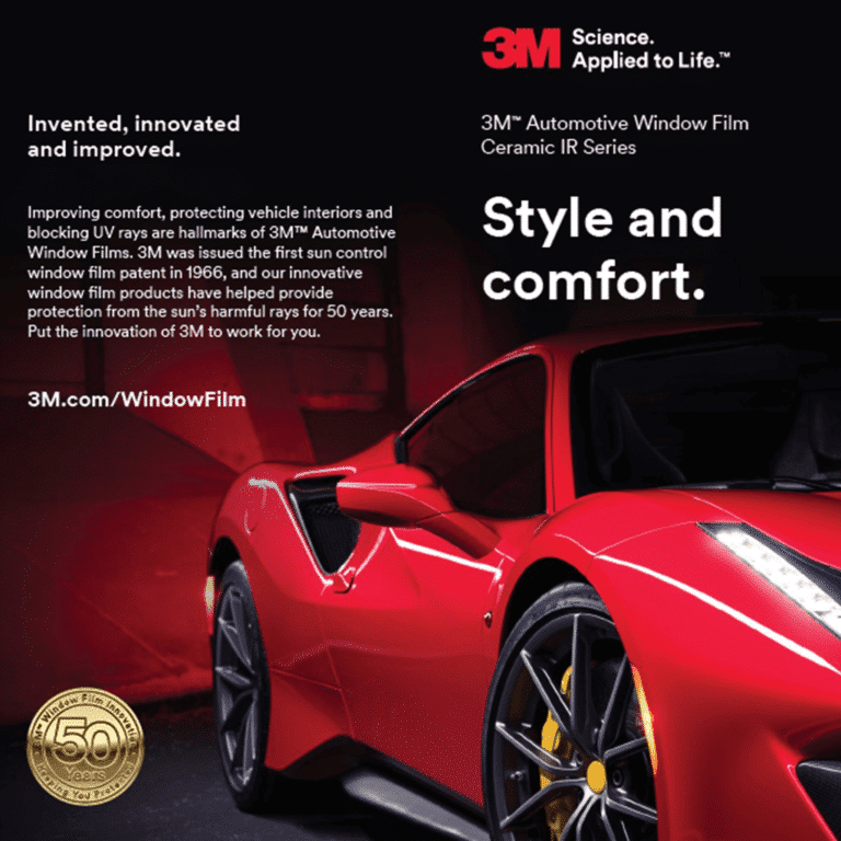 3M™ Automotive Window Film Ceramic IR Series - AUTOPROTECTION